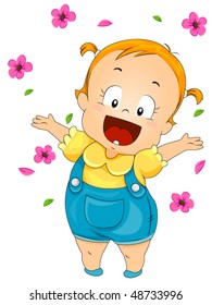 597 Throwing Flowers In The Air Images, Stock Photos & Vectors ...