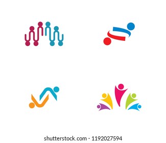 Together Logo Icon : image vectorielle de stock (libre de droits ...