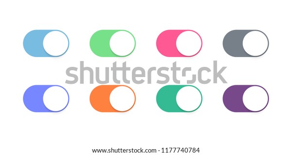 Toggle Button Switch Off Turn On Stock Vector (Royalty Free) 1177740784 ... Toggle Button Switch Off Turn On Stock Vector (Royalty Free) 1177740784 ...