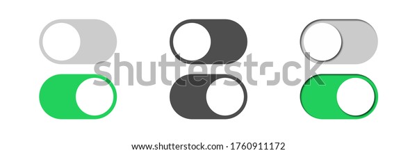 Toggle Vector Switch Slider Button On: Vector có sẵn (miễn phí bản ...