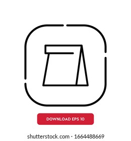 Togo Symbol Cafe Outline Vector Icon Stock Vector (Royalty Free ...