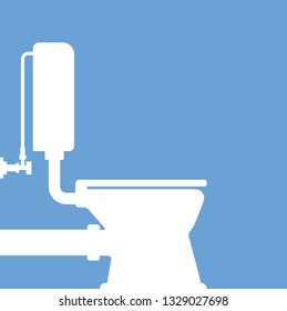 Toilet Icon Side View Stock Vector (Royalty Free) 1329027698 | Shutterstock