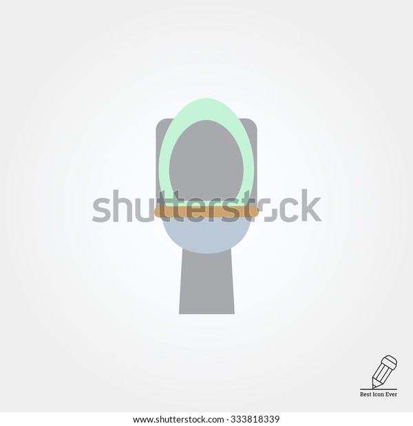 Toilet Pan Icon Stock Vector (Royalty Free) 333818339 | Shutterstock