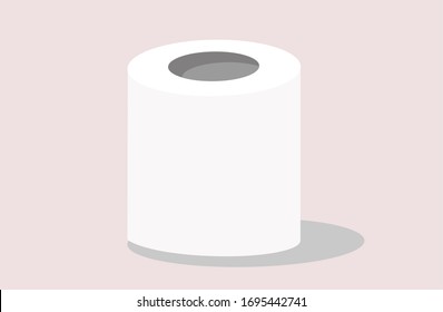 Toilet Paper Roll Vector Graphics Stock Vector (Royalty Free ...