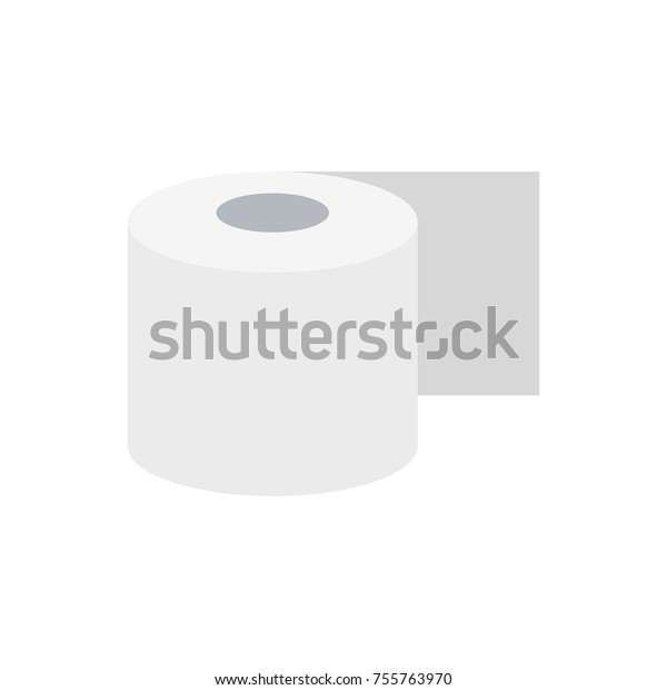 Toilet Paper Vector Illustration Stock Vector (Royalty Free) 755763970 ...