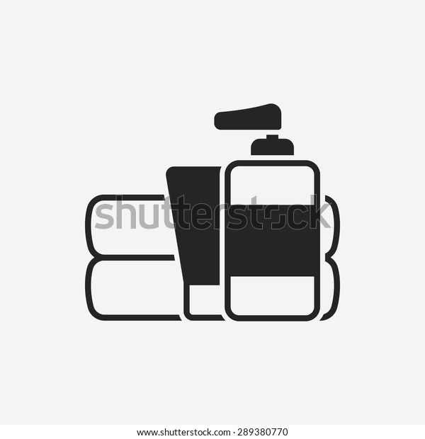 Toiletries Icon Stock Vector (Royalty Free) 289380770