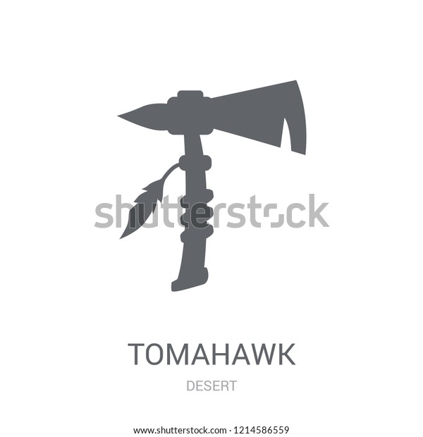 Tomahawk Icon Trendy Tomahawk Logo Concept Stock Vector (Royalty Free ...
