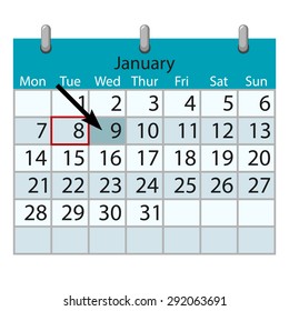 Tomorrow Clip Art