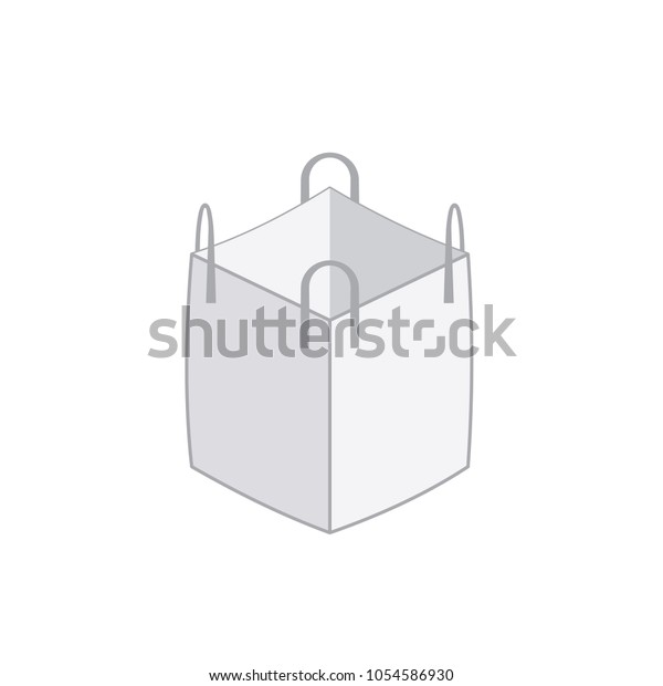 Ton Bag Cross Corner Icon Vector Stock Vector (Royalty Free) 1054586930