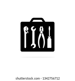 Tool Bag Icon Vector Concept Illustration Stock Vector (Royalty Free ...