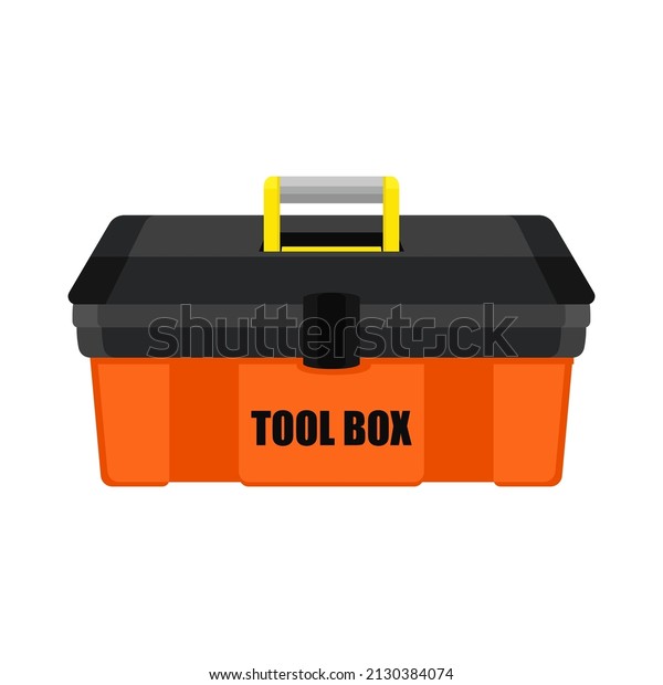 Tool Box Cartoon Vector Illustration Isolated: เวกเตอร์สต็อก (ปลอดค่า ...