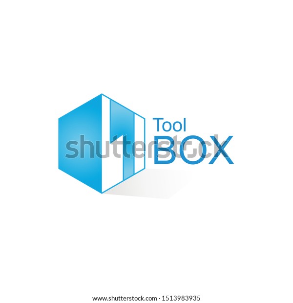 Tool Box Company Logo Cube Design Stock Vector (Royalty Free ...