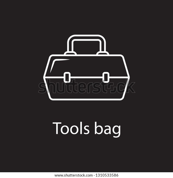 Tool Box Icon Simple Element Illustration Stock Vector (Royalty Free ...