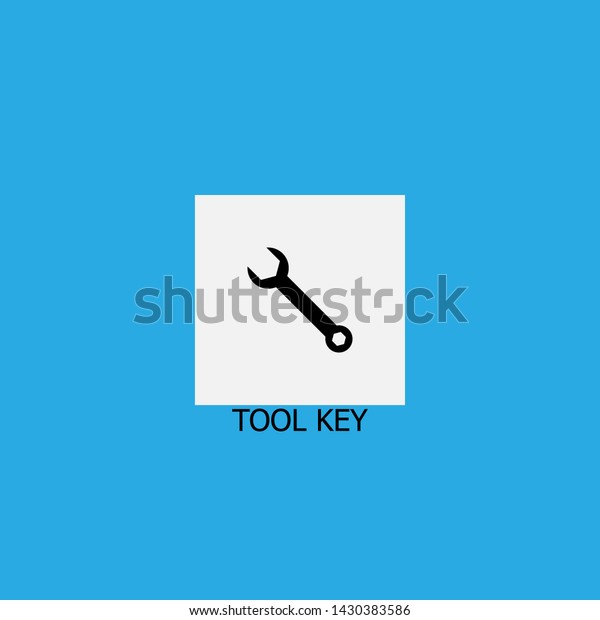 Tool Key Icon Sign Signifier Vector Stock Vector (Royalty Free ...