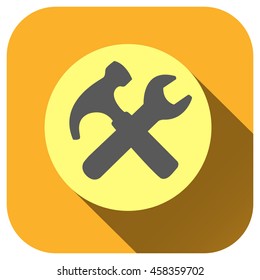 Tool Vector Icon Setting Symbol Your Stock Vector (Royalty Free ...