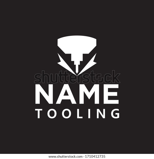 Tooling Logo Design Vector Modern Stock Vector (Royalty Free ...