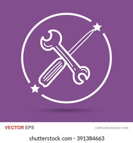 Tools Color Doodle Stock Vector (Royalty Free) 391384663 | Shutterstock