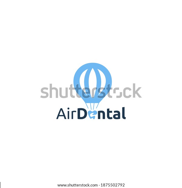 Tooth Balloon Logo Design Concept Premium Stock Vector (Royalty Free ...