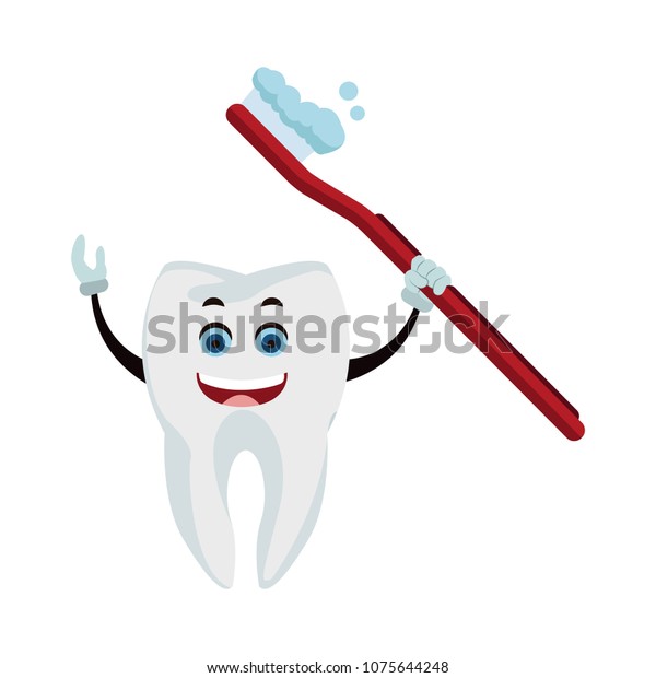 Tooth Broken Cartoon Stock Vector (Royalty Free) 1075644248 | Shutterstock