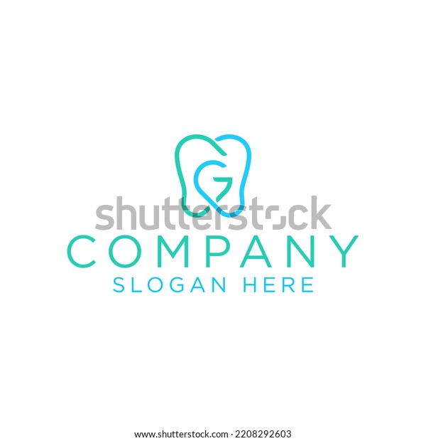 Tooth Letter G Logo Icon Vector Stock Vector (Royalty Free) 2208292603 ...
