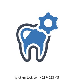 Tooth Repair Icon Vector Graphics Stock Vector (Royalty Free ...