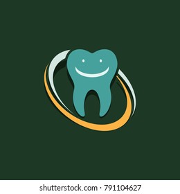 Happy Tooth Neon Sign Luminous Signboard Stock Vector (Royalty Free ...