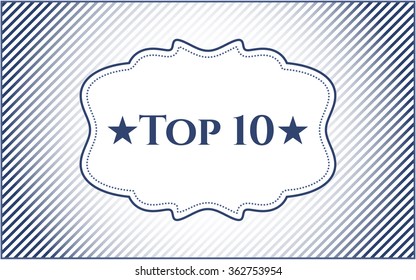 Top 10 banner: vector de stock (libre de regalías) 362753954 | Shutterstock