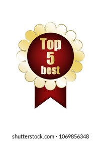 Top 5 Best Badge Stock Vector (Royalty Free) 1069856348 | Shutterstock