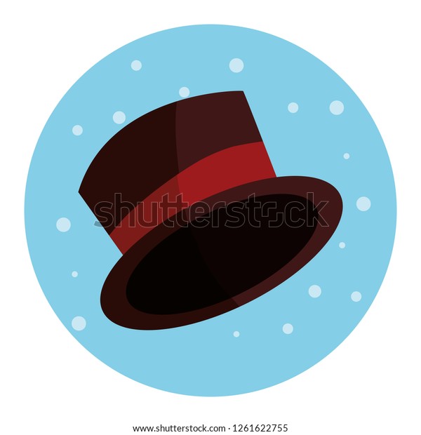 Top Hat Design Stock Vector (Royalty Free) 1261622755 | Shutterstock