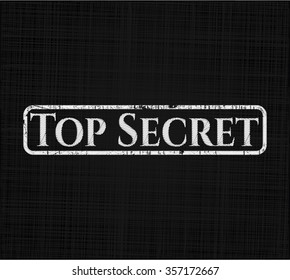 Top Secret Chalkboard Texture Stock Vector (Royalty Free) 357172667 ...