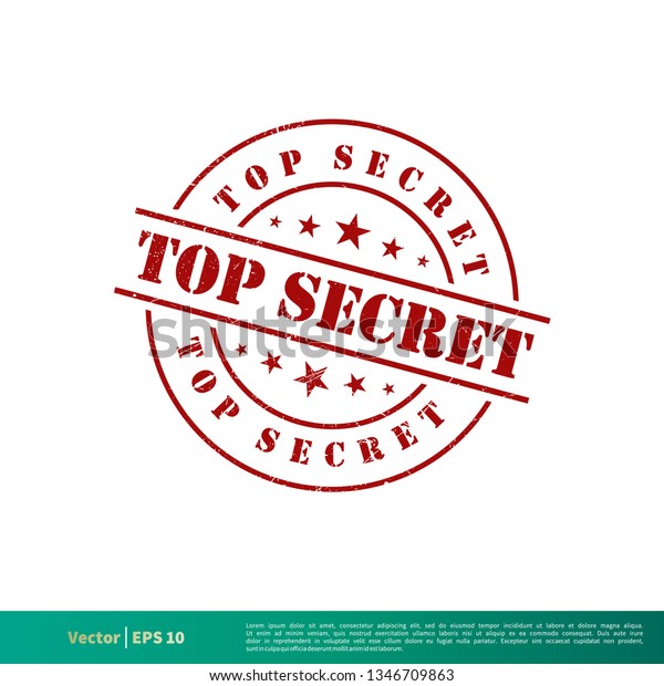 Top Secret Vector Banner Stamp Template Stock Vector (Royalty Free ...