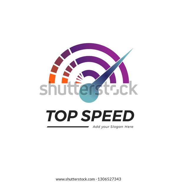 Top Speed Logoracing Team Motorcycle Community Stock Vector (Royalty ...