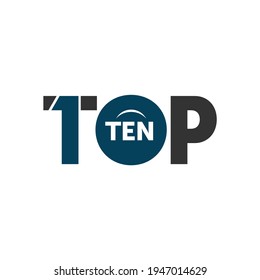 Top Ten Vector Logo Illustration Stock Vector (Royalty Free) 1947014629 ...