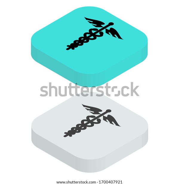 Top View Flat Medical Icon Square Stock Vector (Royalty Free ...