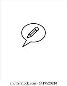 Topic Line Iconvector Best Line Icon Stock Vector (Royalty Free ...