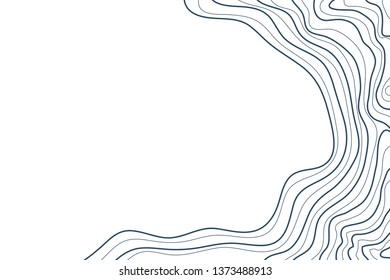 Topographic Map Abstract Height Lines On Stock Vector (Royalty Free ...