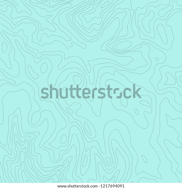Topographic Map Color Fun Lines Vector Stock Vector (Royalty Free ...