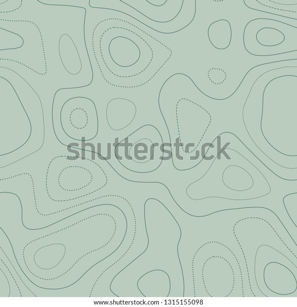 Topographic Map Seamless Design Perfect Tileable Stock Vector (Royalty ...
