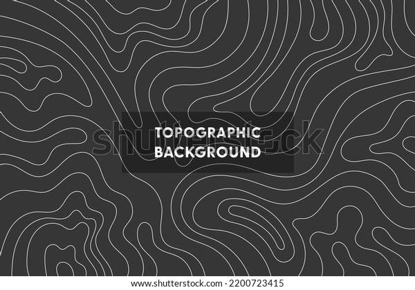 Topographic Map Vector Illustration Topographic Geographic Stock Vector ...