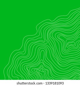 Topographic Map Vector Illustration Green Background Stock Vector ...