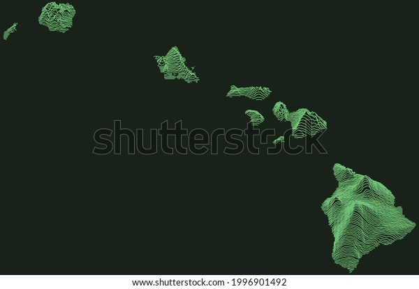 Topographic Military Radar Tactical Map Federal Stock Vector (Royalty ...