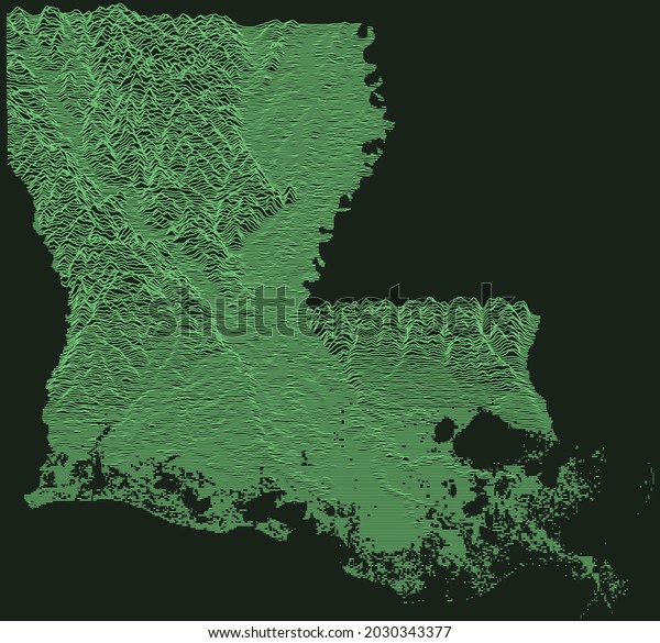 Topographic Military Radar Tactical Map Federal Stock Vector (Royalty ...