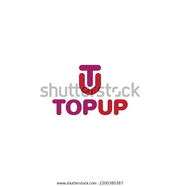 Topup New Design Your Logo Stock Vector (Royalty Free) 2200380387 ...