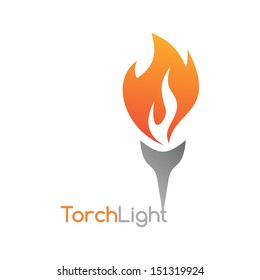 Torch Light Icon Sign Stock Vector (Royalty Free) 151319924 | Shutterstock