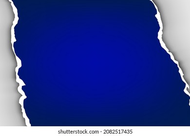 Torn Paper Comic Copy Space Background Stock Vector (Royalty Free ...