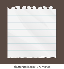 Torn Paper Line Stock Vector (Royalty Free) 171748436