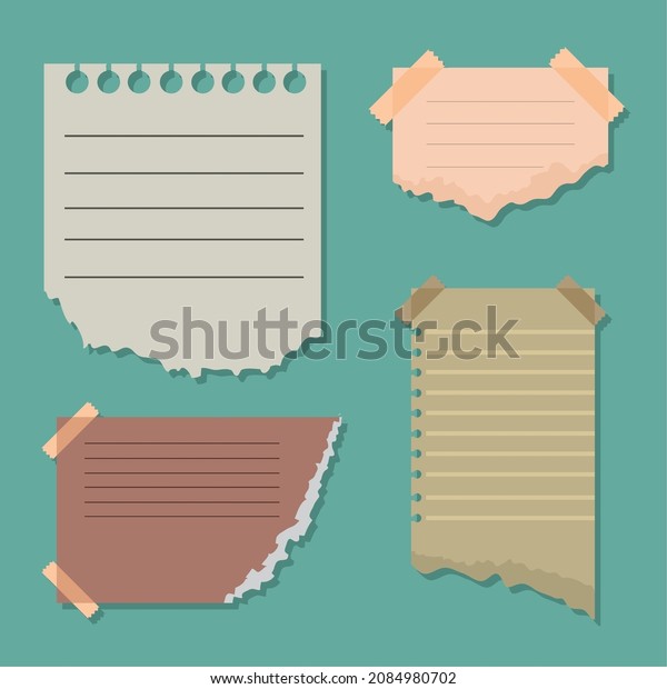 Torn Paper Line Tape Stock Vector (Royalty Free) 2084980702 | Shutterstock