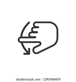 5,243 Swipe down icon Images, Stock Photos & Vectors | Shutterstock