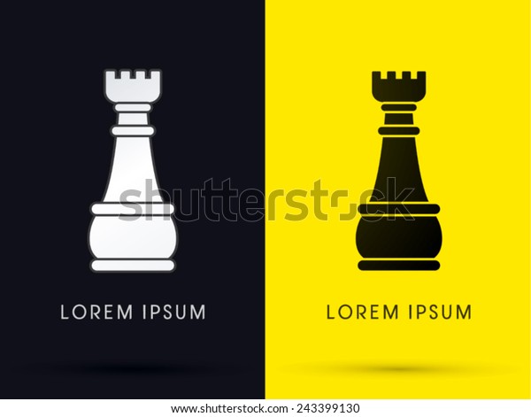 Tower Chess Logo Symbol Icon Graphic Stock Vector (Royalty Free ...
