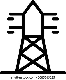 Tower Vector Illustration On Transparent Background Stock Vector ...
